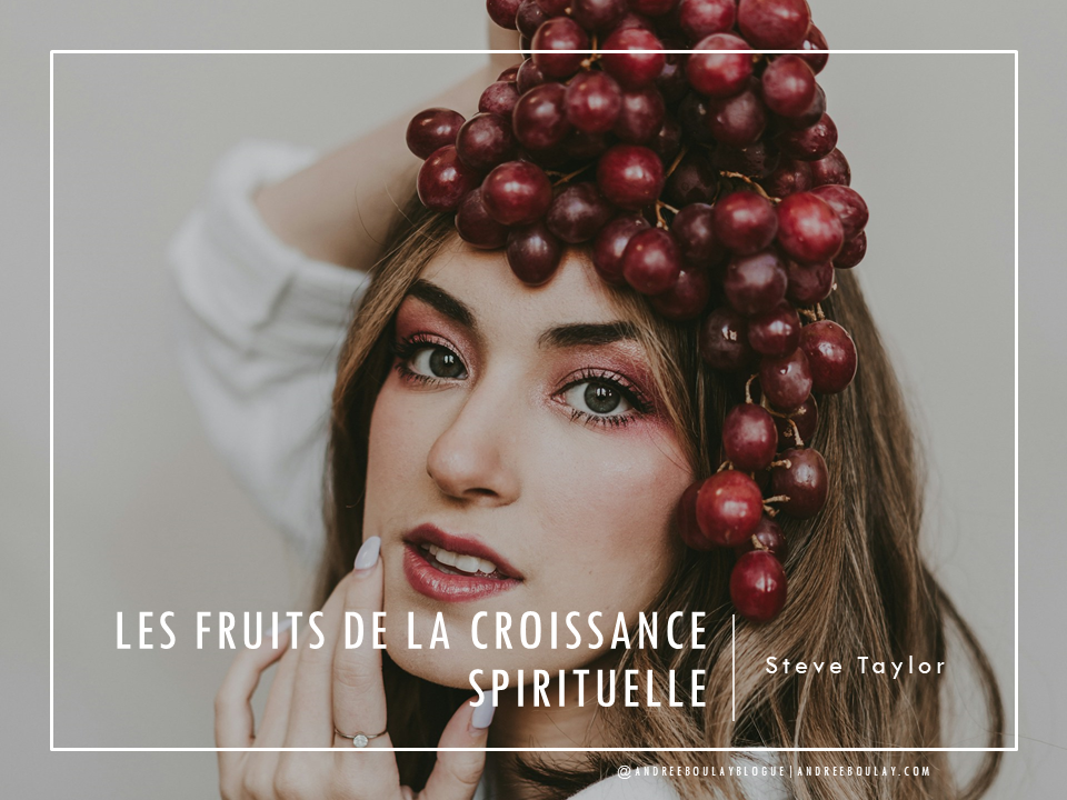 Steve TAYLOR: Les fruits de la croissance spirituelle. – Andree Boulay ...