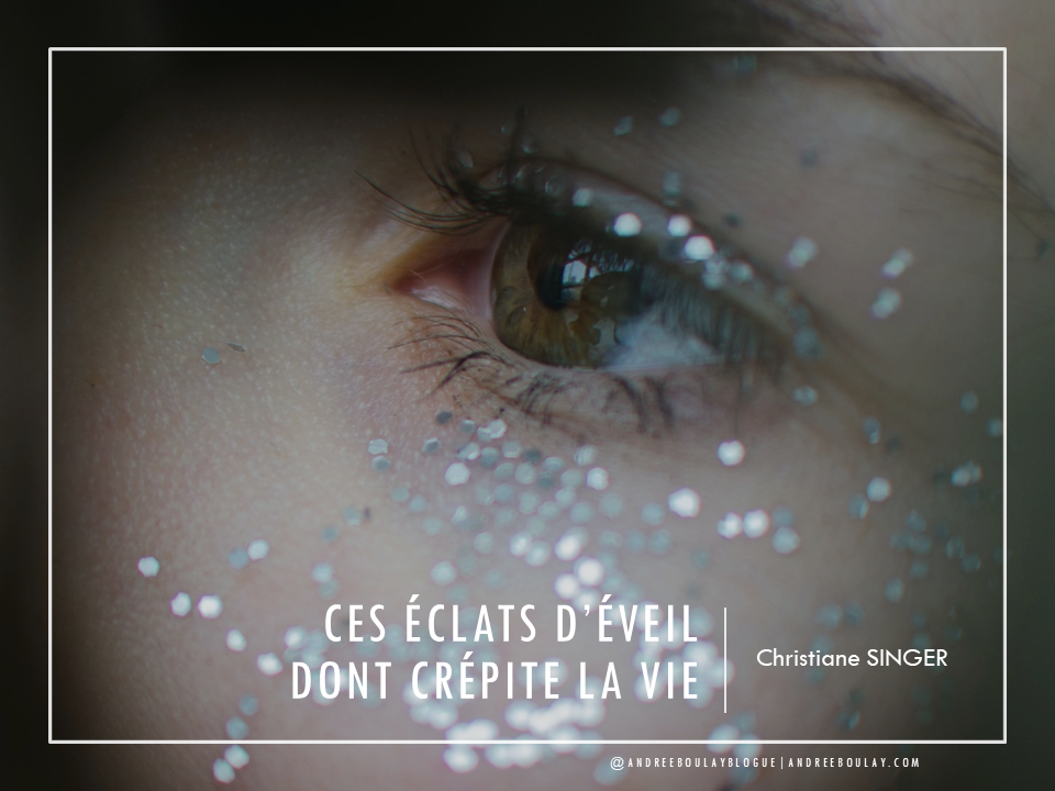 Christiane SINGER: Ces éclats d’éveil dont crépite la Vie. – Andree ...